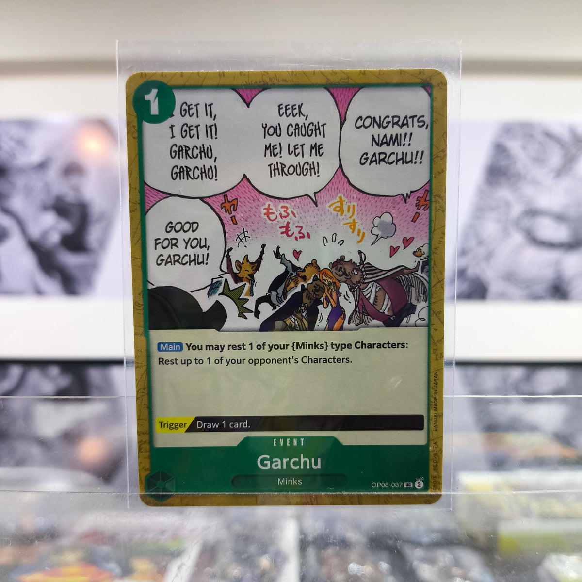 Garchu OP08/037 Single One Piece TCG – DecksyMazos