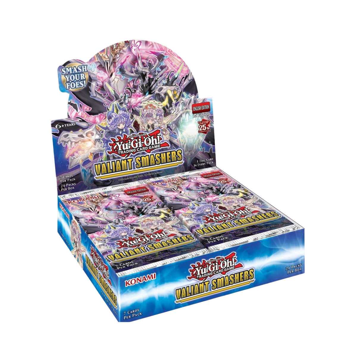 Yu-Gi-Oh! Valiant Smashers Booster Display ESP – DecksyMazos
